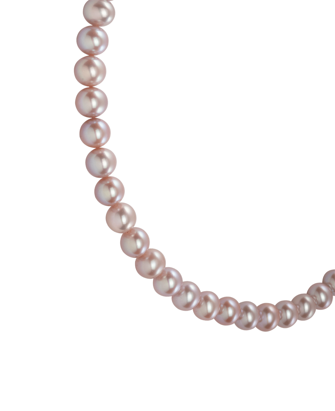 Lilac Pearl Necklace