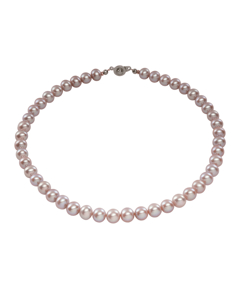 Lilac Pearl Necklace